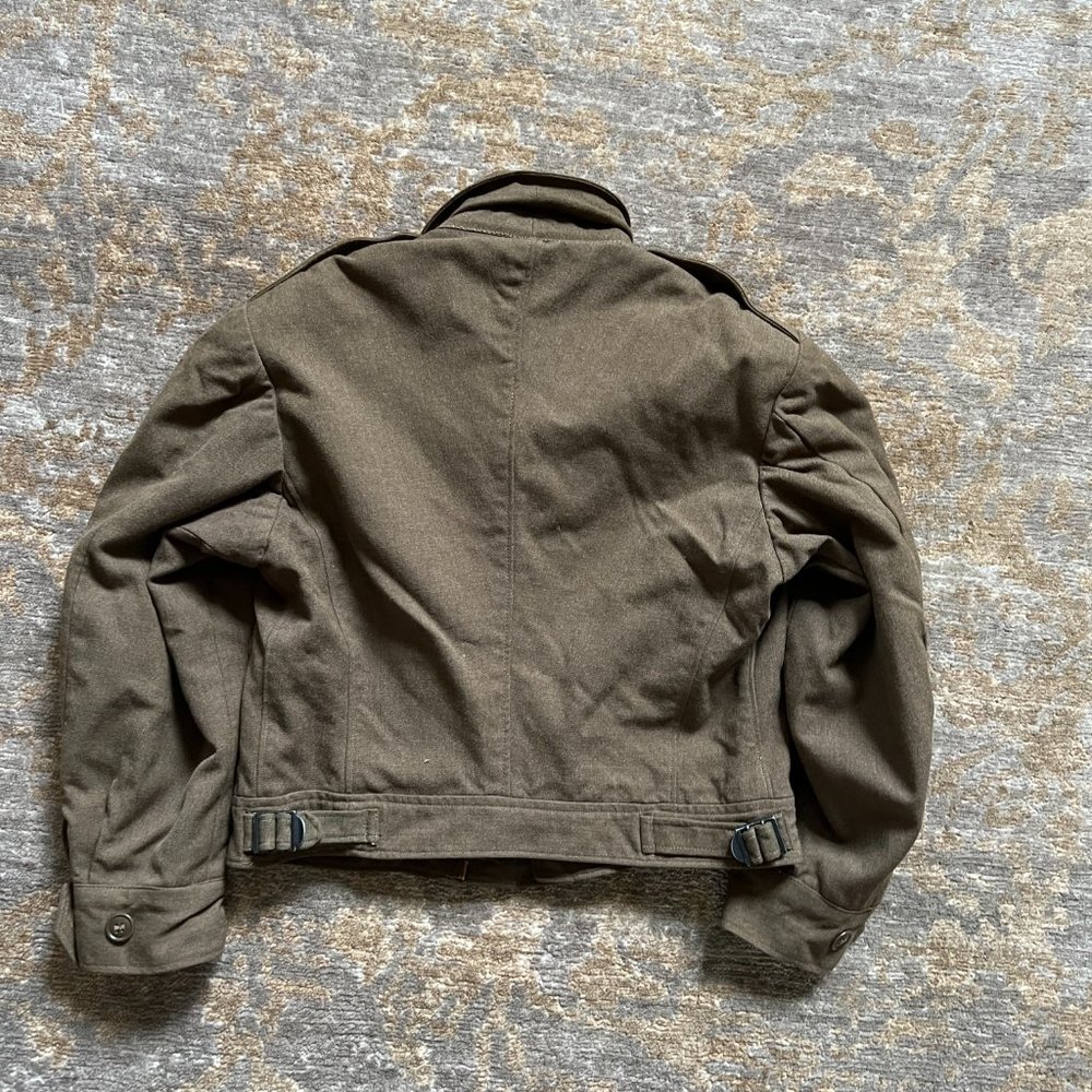 Vintage Ww2 Field Jacket Army 1940's Military Wool Ol… - Gem